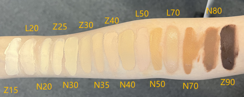 How to choose the shade of "Floral Essences Balancing Fitting Foundation" ? – Florasis Bloom!